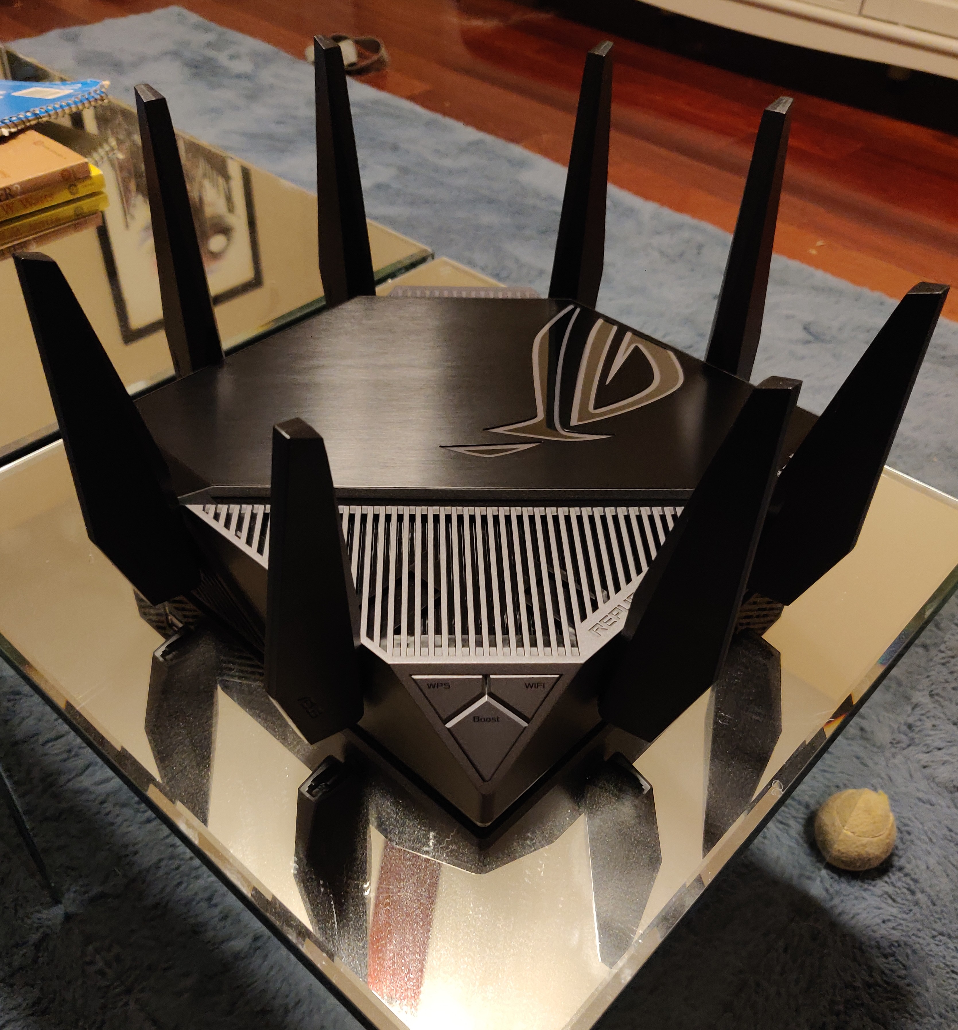 $16/mo - Finance ASUS ROG Rapture GT-AXE16000 Quad-band WiFi 6E ...