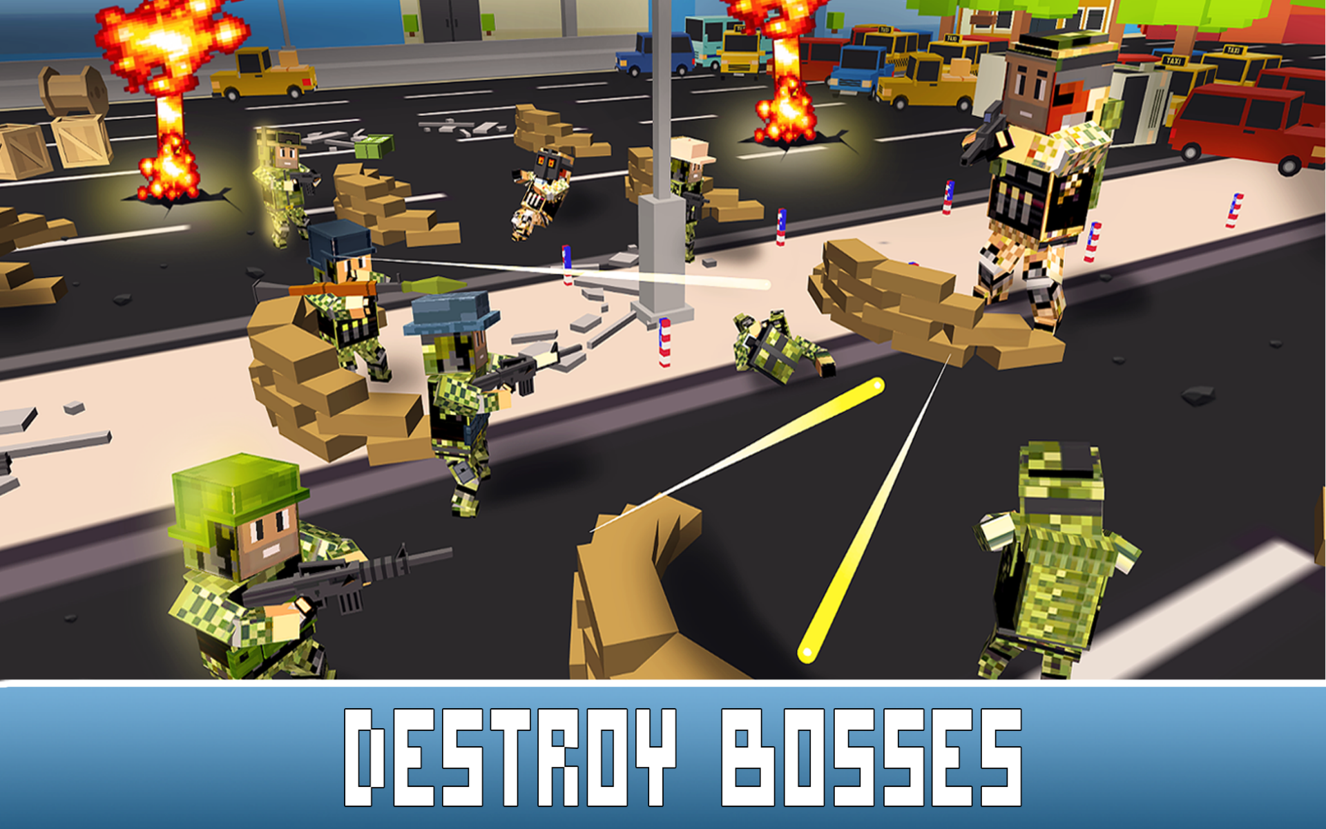 Blocky Army: Commando Shooter:Amazon.com:Appstore for Android