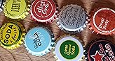 Amazon.com: 100 Vintage and Vintage Inspired Bottle Caps Random Mix ...