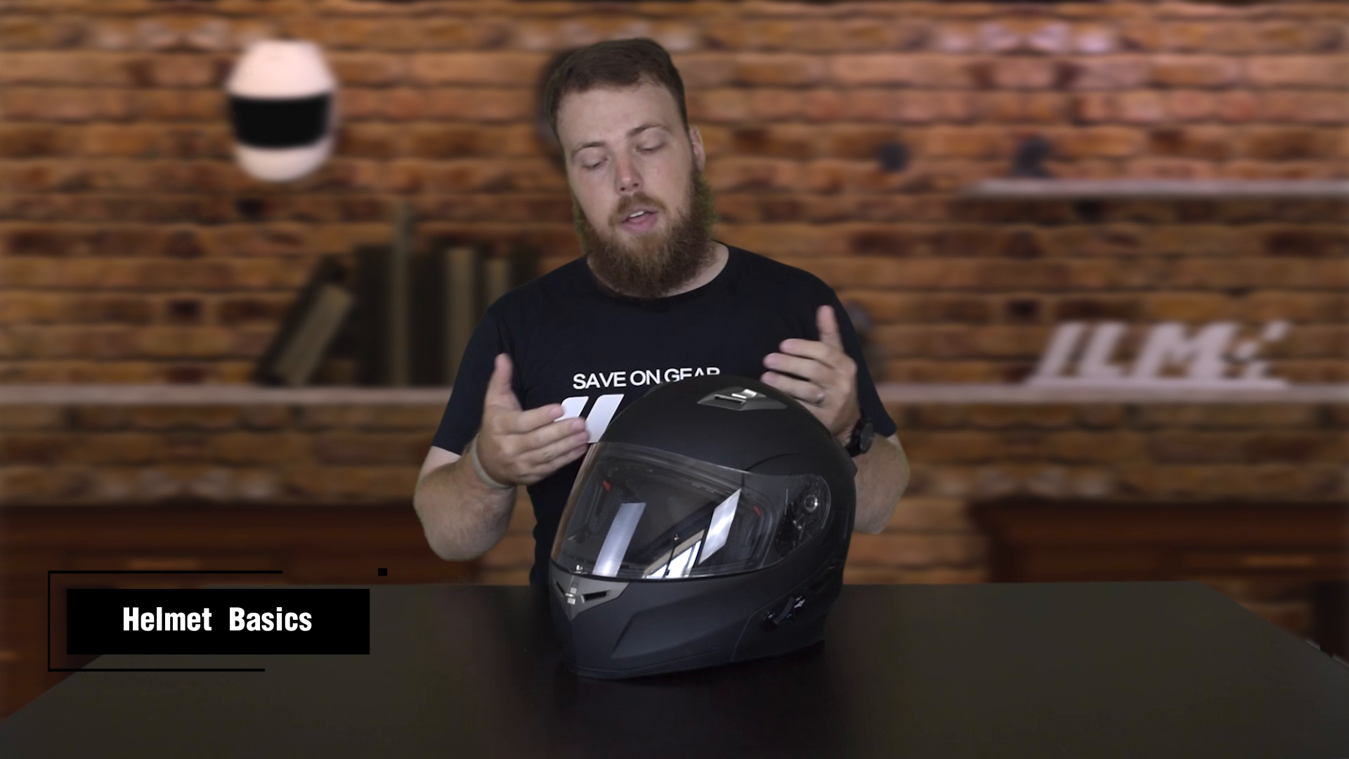 Watch ILM Bluetooth Integrated Modular Flip up Full Face Motorcycle ...