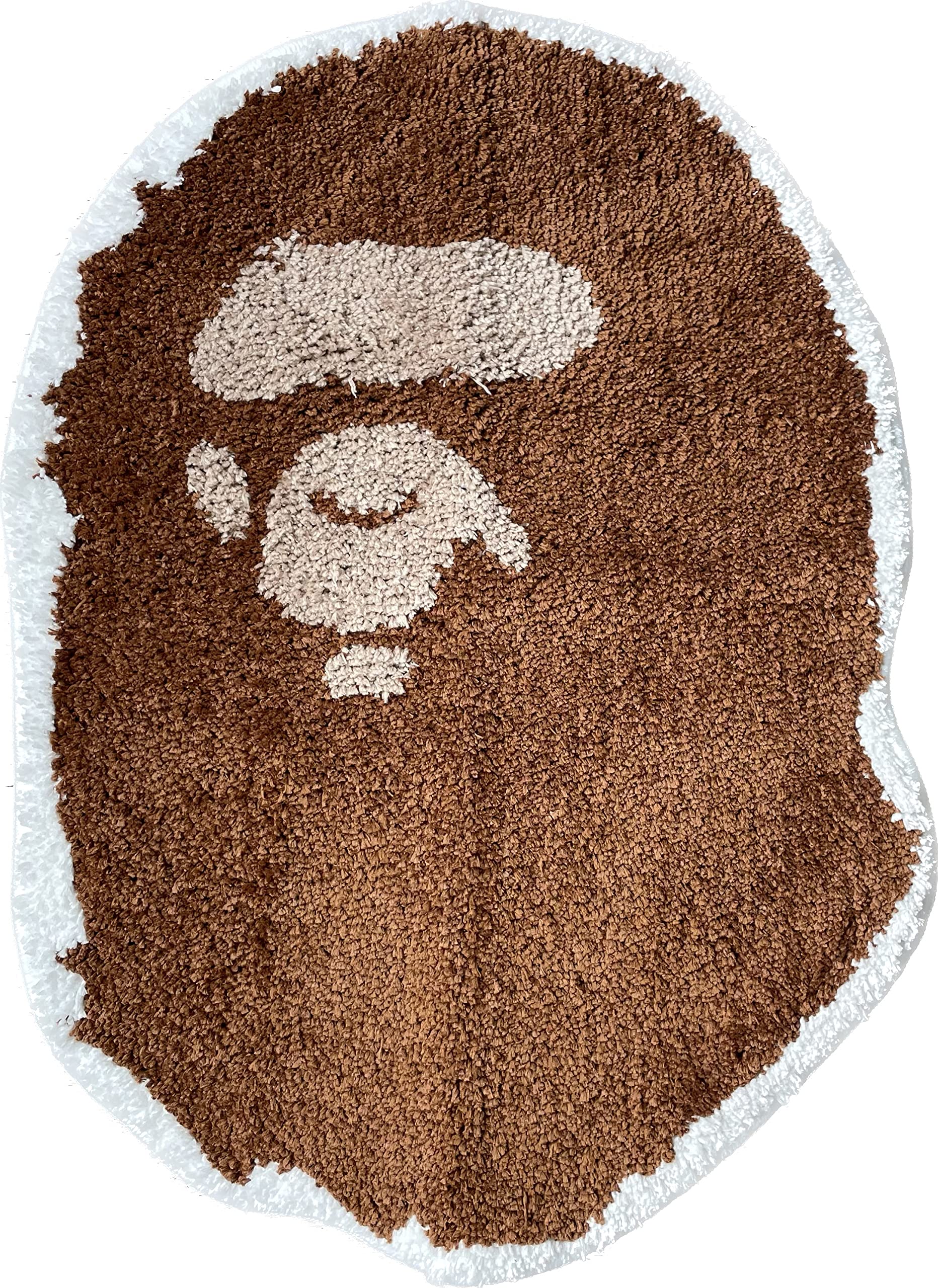 Luxape Bape Rug - Handmade & Premium- 28in W * 20in L (70 * 50cm ...