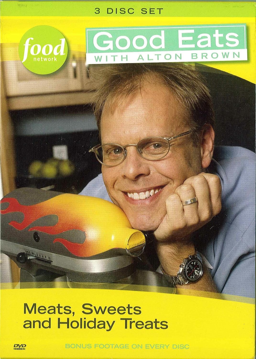 Amazon.com: GOOD EATS WITH ALTON BROWN : Vol. 1 = Meats, Sweets and ...