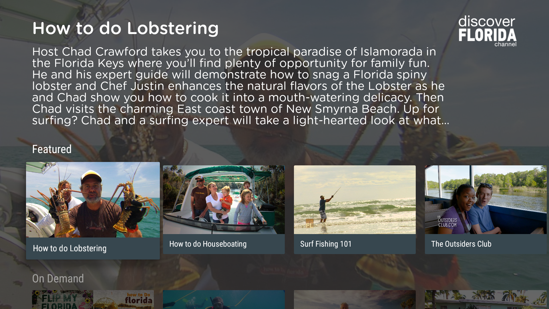 Discover Florida Channel:Amazon.com:Appstore for Android