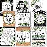 Amazon.com : Hadley Designs Motivational Posters for Classroom - 9 ...