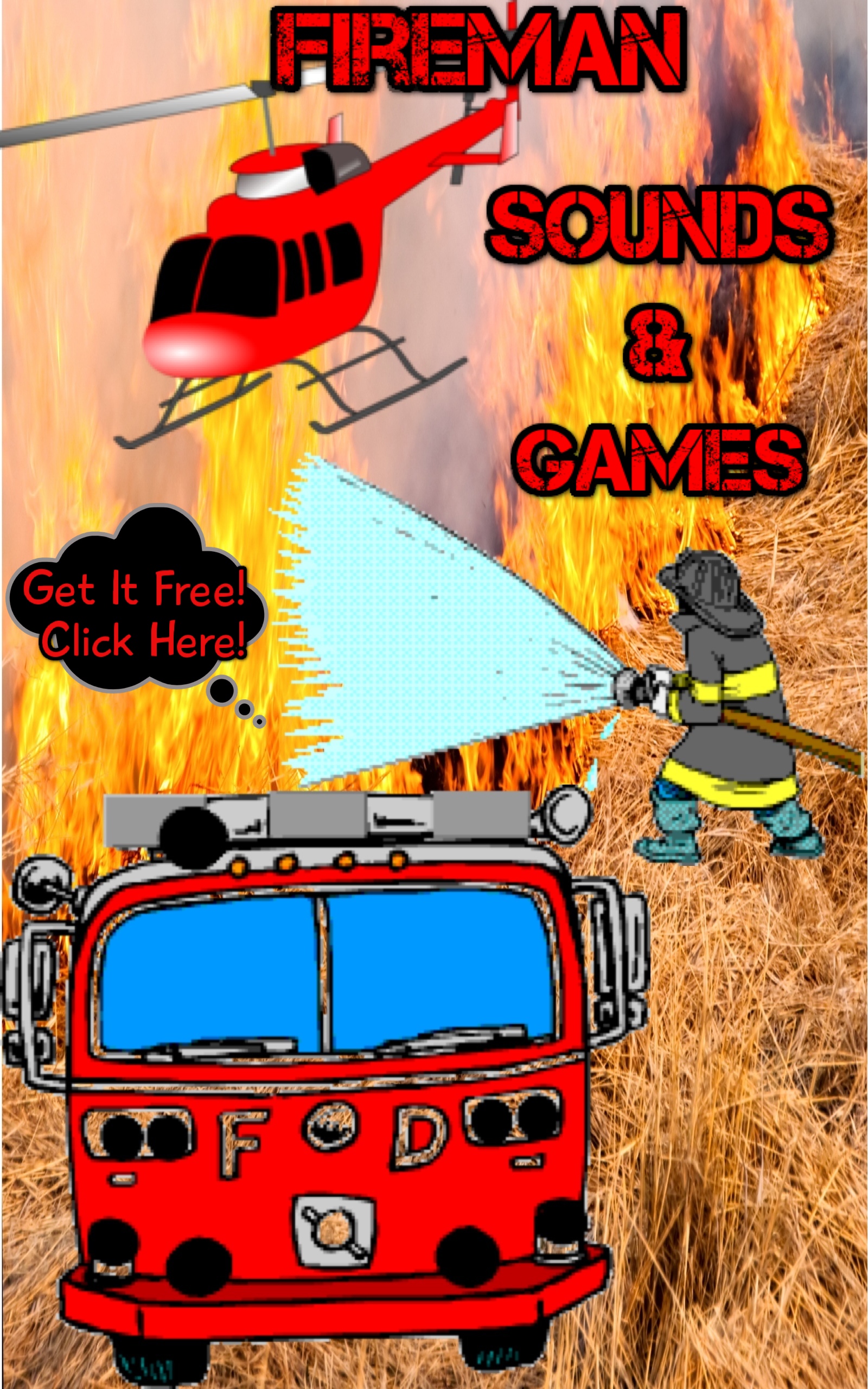Fireman Games For Kids: Amazon.com.br: Amazon Appstore
