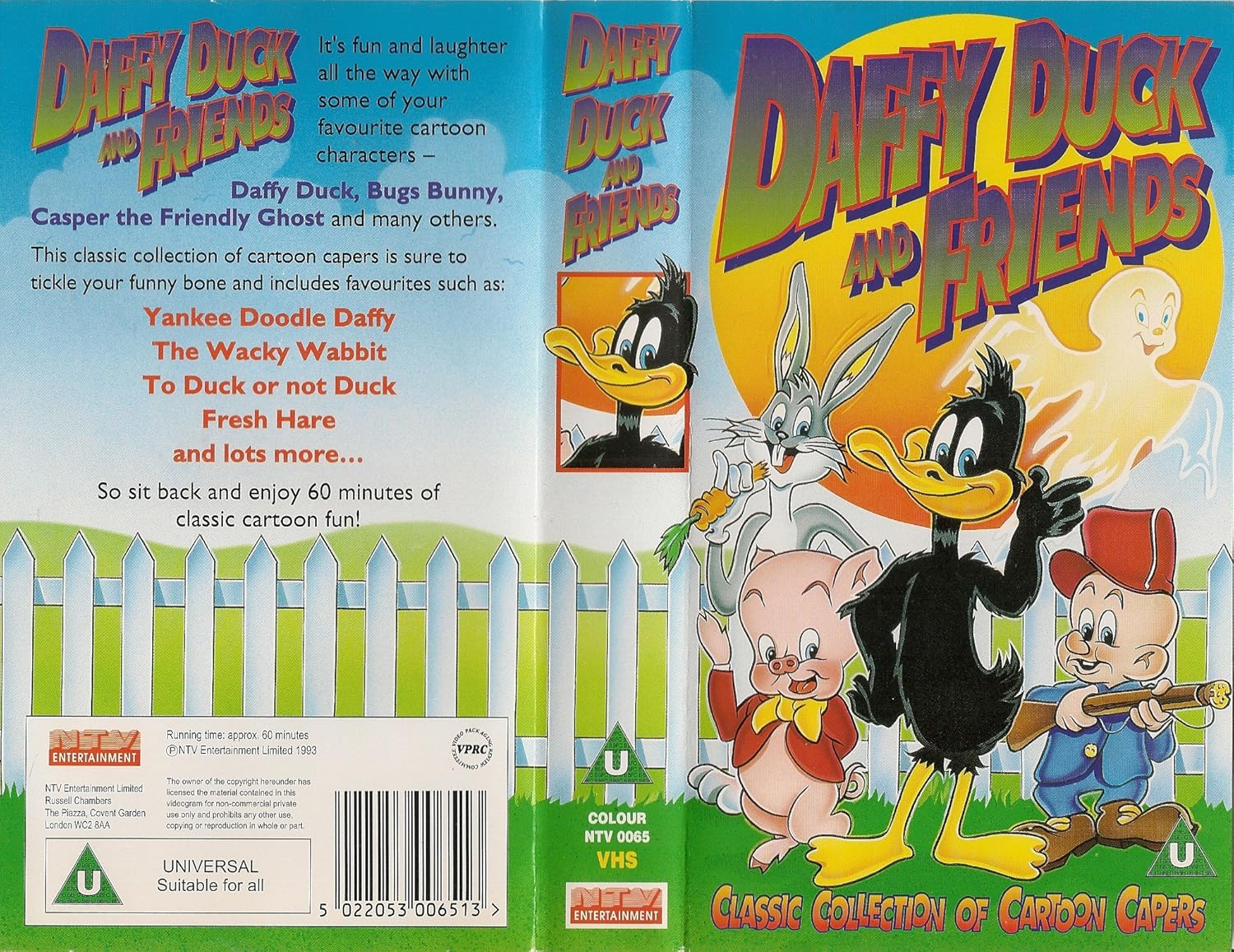 Daffy Duck And Friends NOT BEING RELEASED (11-7-97) (Animated) [VHS ...