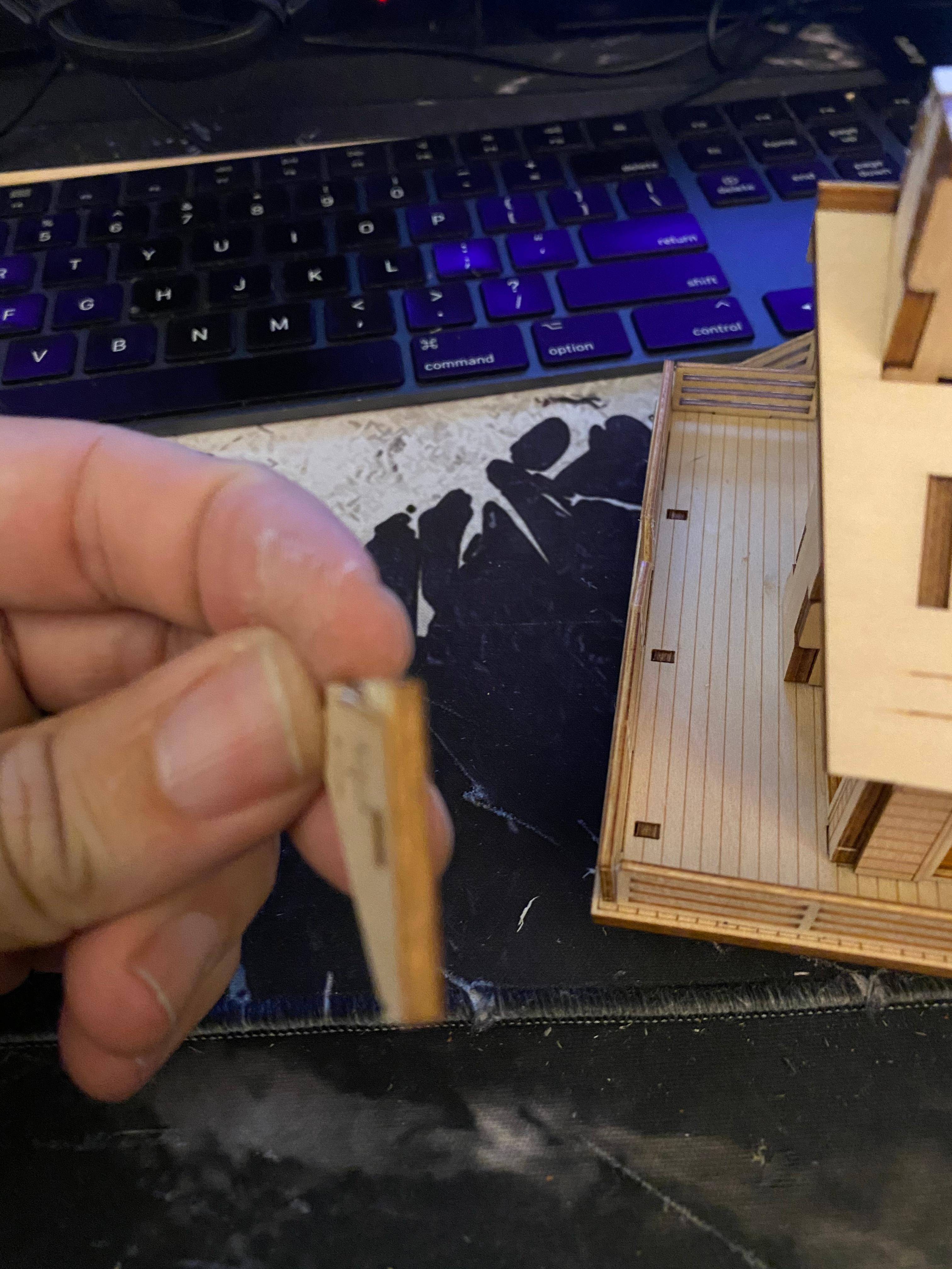 $6/mo - Finance Desktop Wooden Model Kit Garden House A with a Large ...