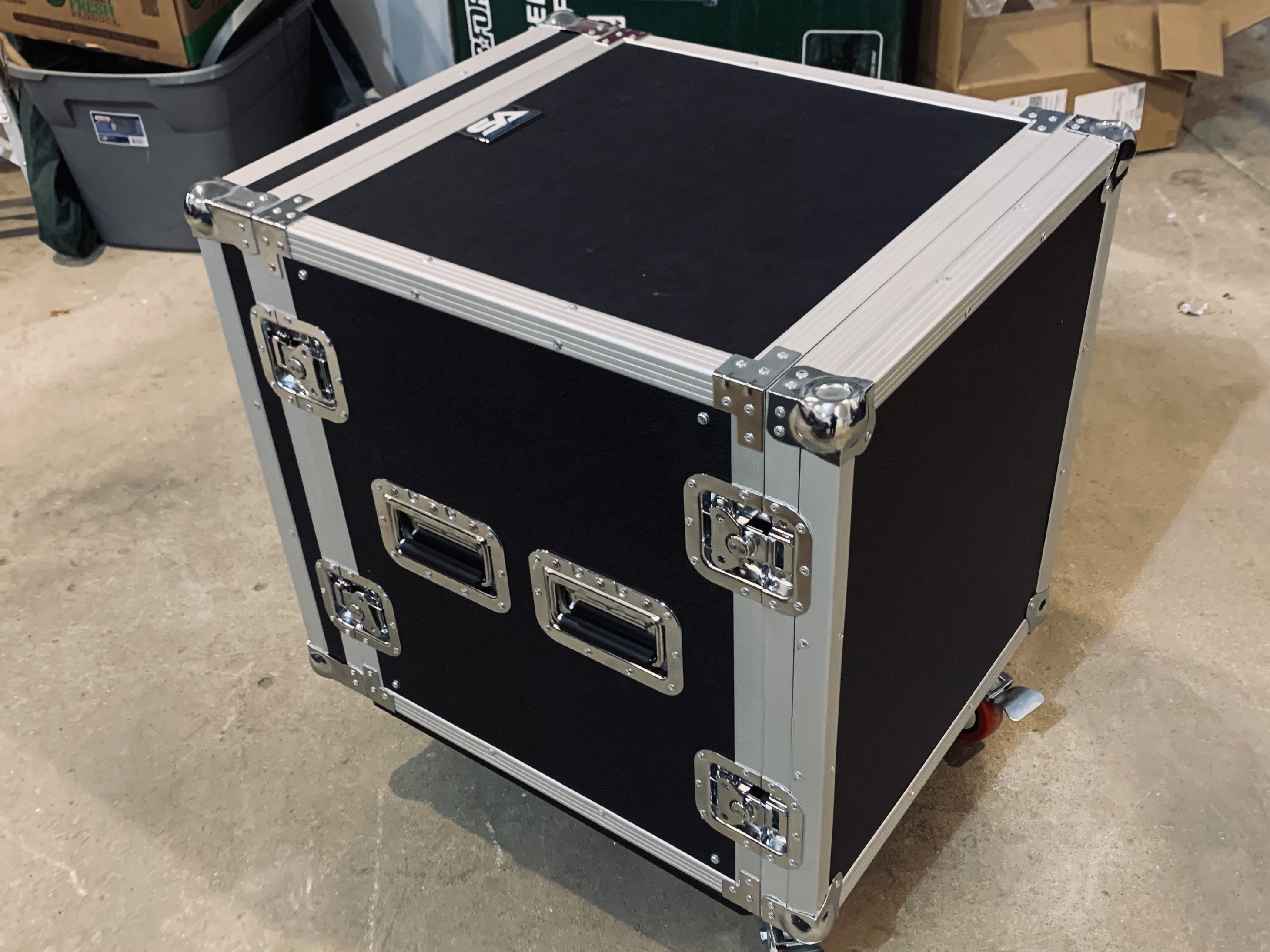 $11/mo - Finance Seismic Audio - 12 SPACE RACK CASE for Amp Effect ...