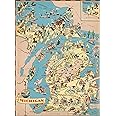 Amazon.com: Michigan Wooden Map Jigsaw Puzzle Toys for Adults USA of ...