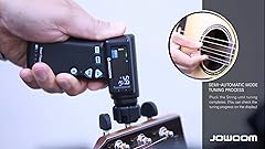 Amazon.com: JOWOOM T2 Smart Automatic Guitar & Ukulele Tuner | Fast Acoustic Guitars Auto-Tuner ...