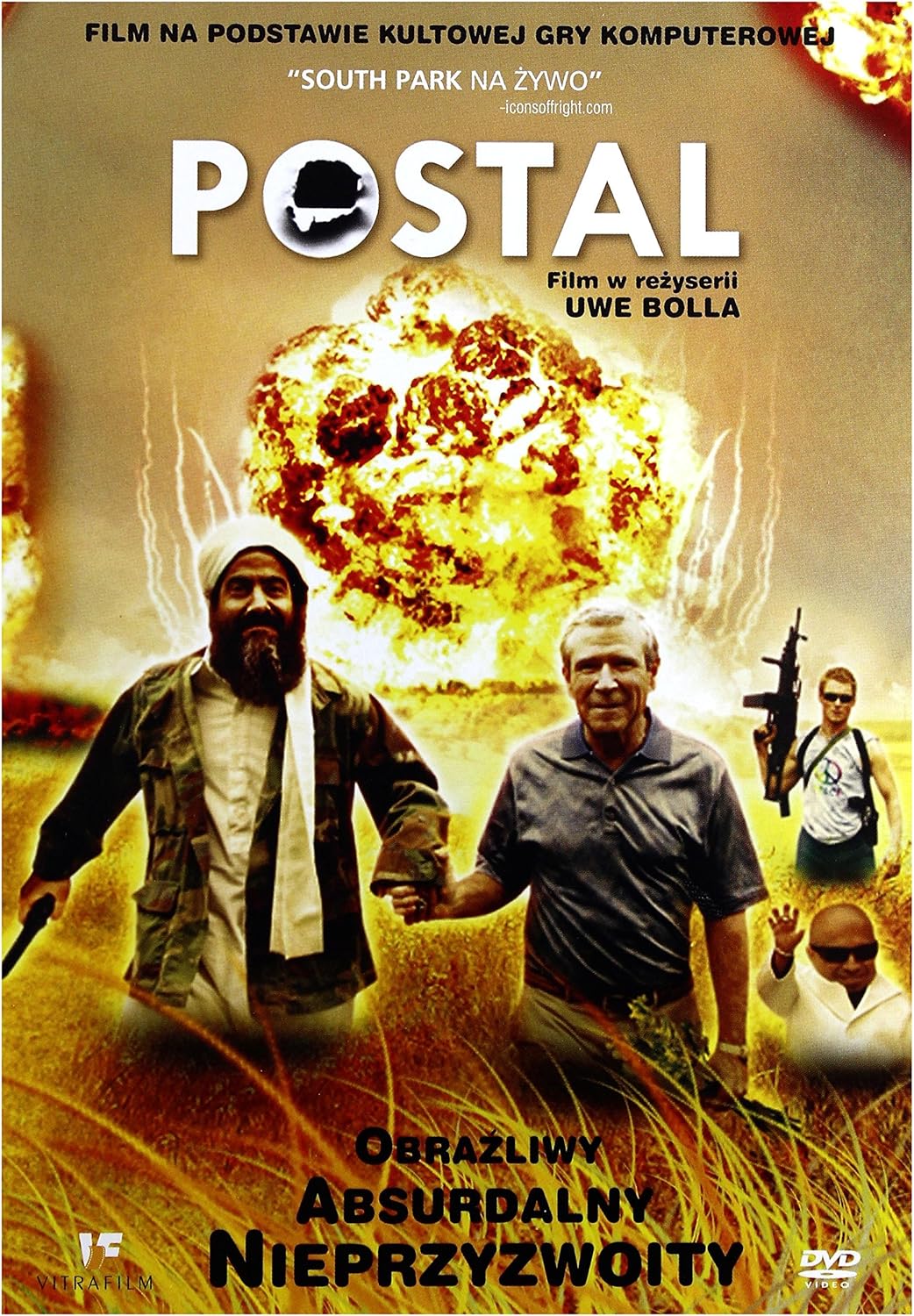 Postal [DVD] [Region 2] (English audio): Amazon.co.uk: Zack Ward, Dave ...