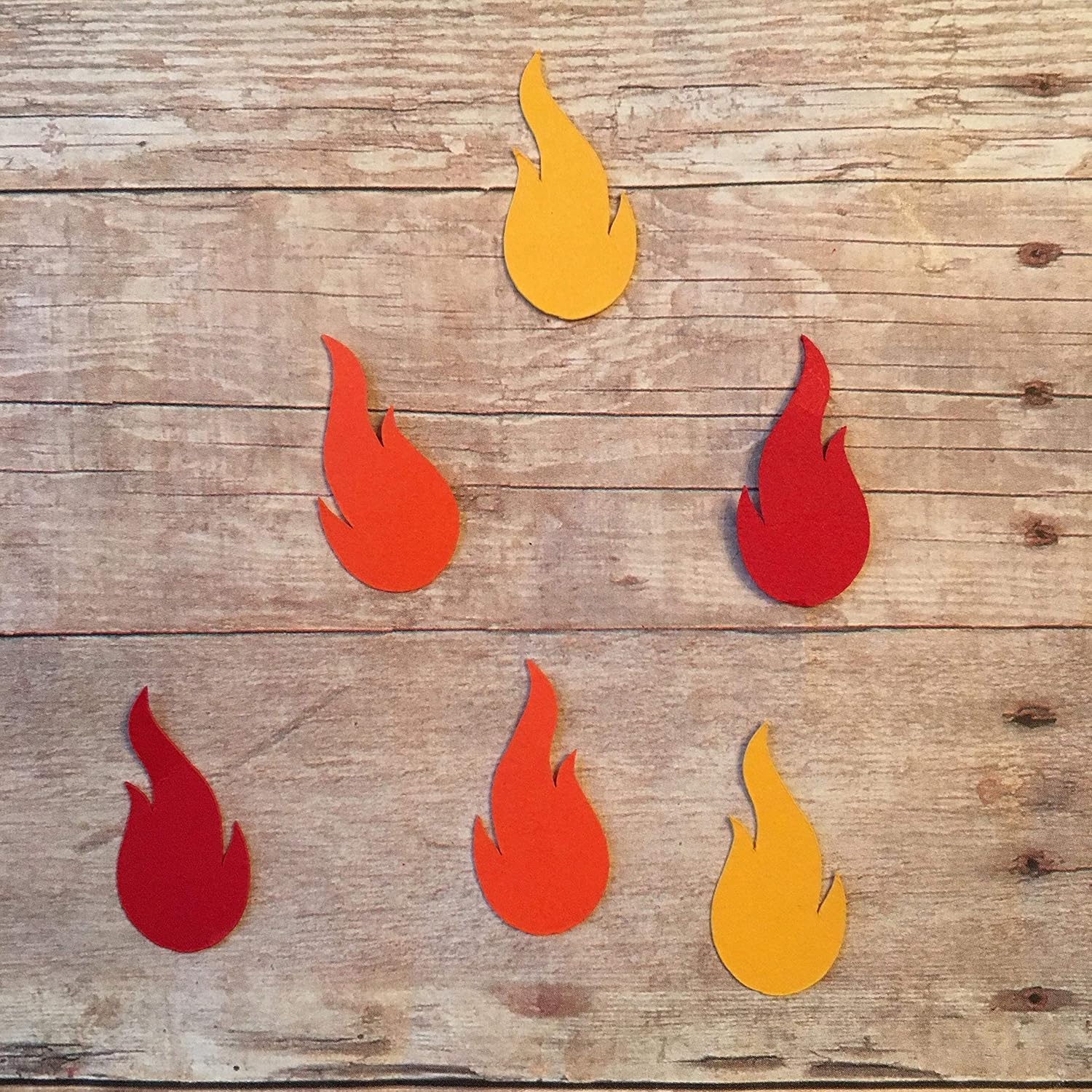 Amazon.com: Fire Confetti, Fireman Decorations, Fire Fighter Theme ...