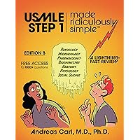 USMLE Step 1 Made Ridiculously Simple: 2024: Your First Aid for the USMLE, Spiral Bound Color ...
