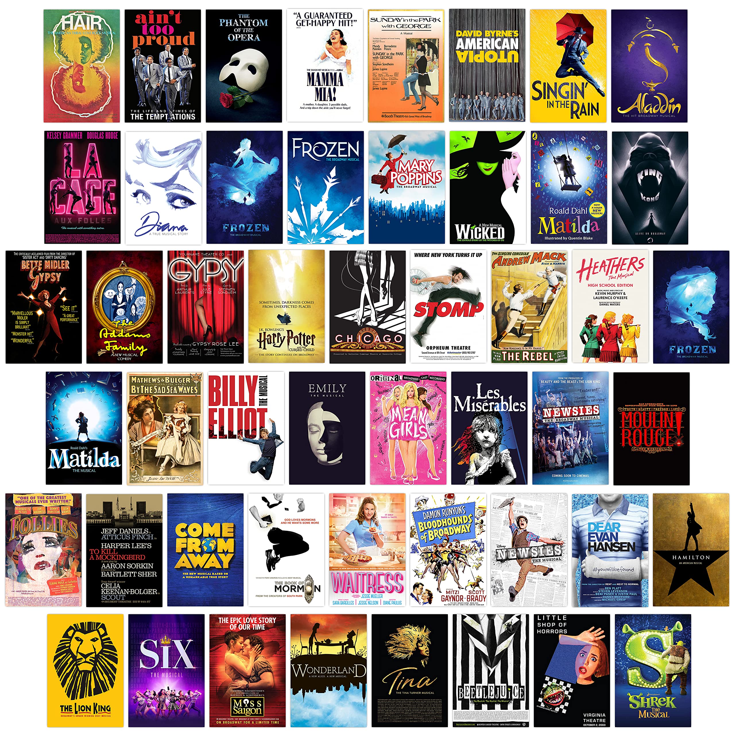 Mua BigVivi Musical Theatre Aesthetic Picture Wall Collage Kit, Art ...