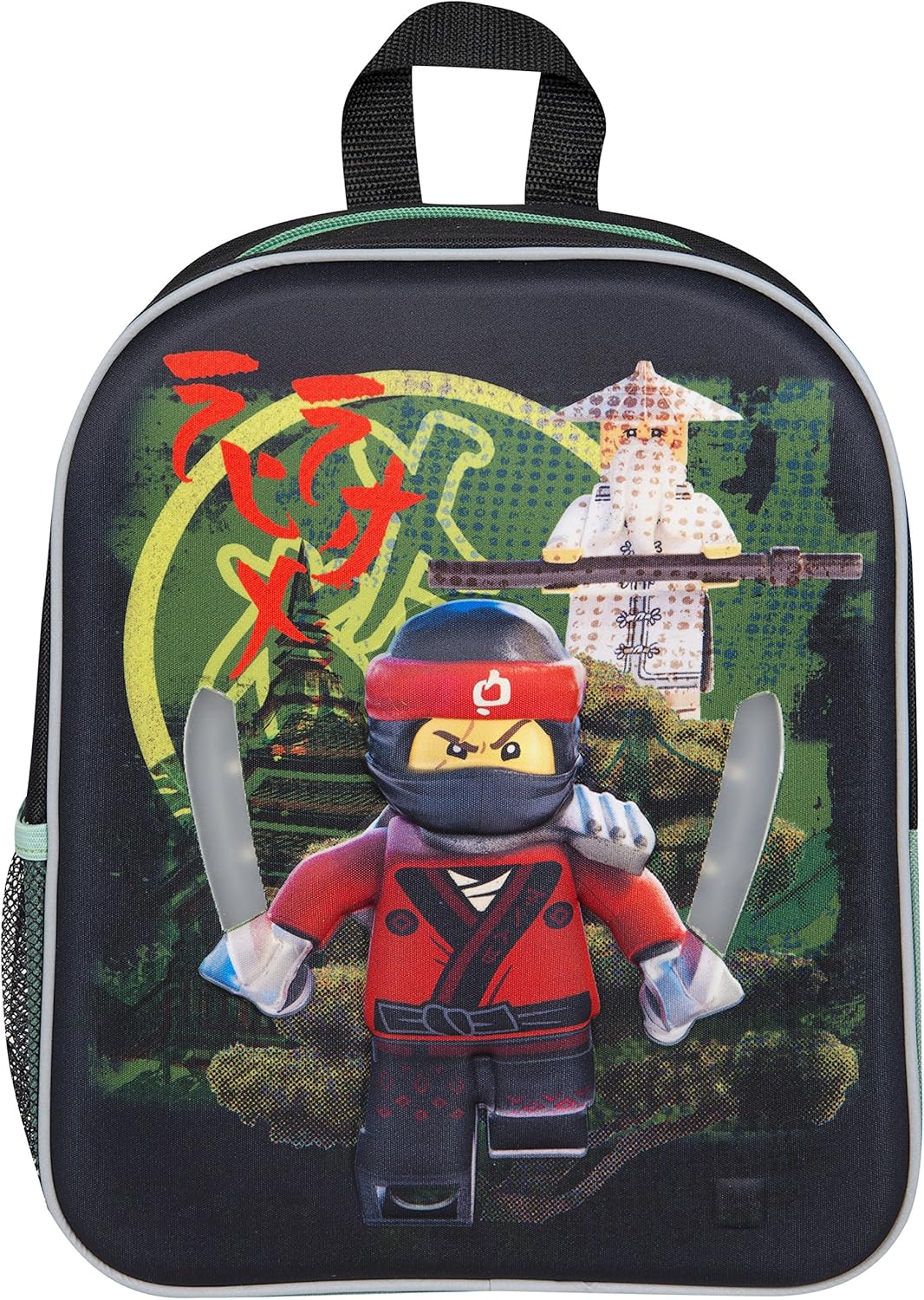 Lego Ninjago Movie LED Backpack Kai Ninjago School Bag Back Pack with ...