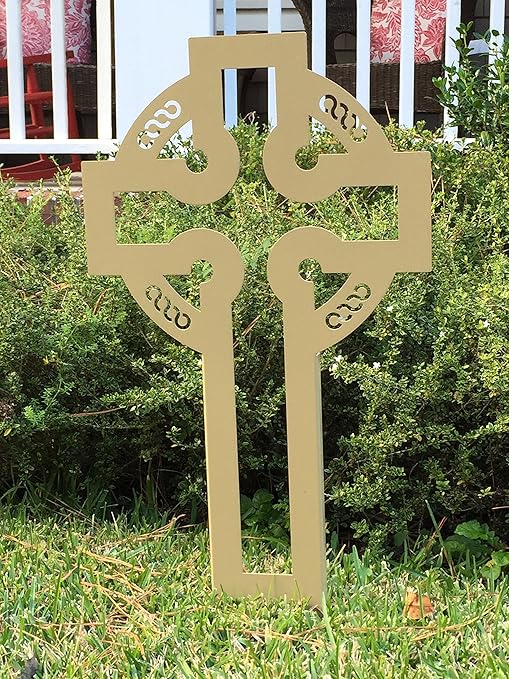Amazon.com : Large Celtic Yard Cross : Garden & Outdoor