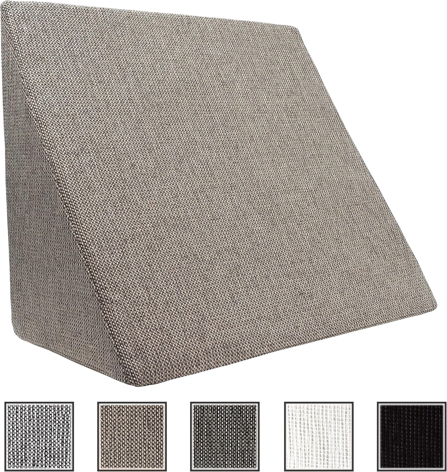 XL Coussin incliné pour salon et chambre à coucher, coussin de lecture, coussin de relaxation ...