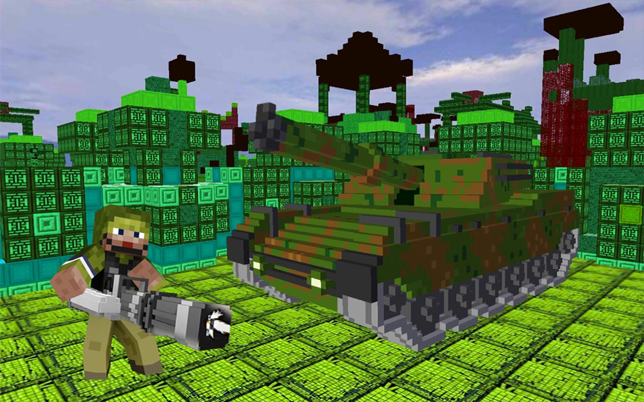 Amazon.com: Block Soldier War Games: Appstore for Android