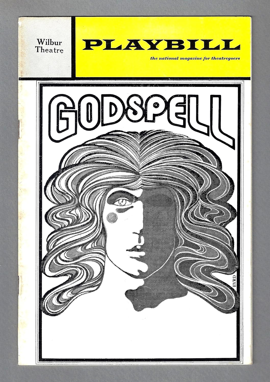 Stephen Schwartz "GODSPELL" John-Michael Tebelak 1972 Boston Playbill ...