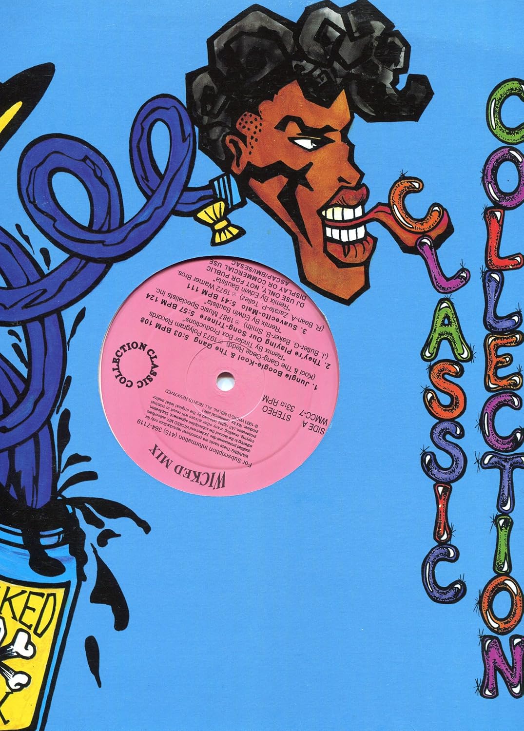 Various - Wicked Mix Classic Collection 12" 33 1/3 Pink Marble Vinyl ...