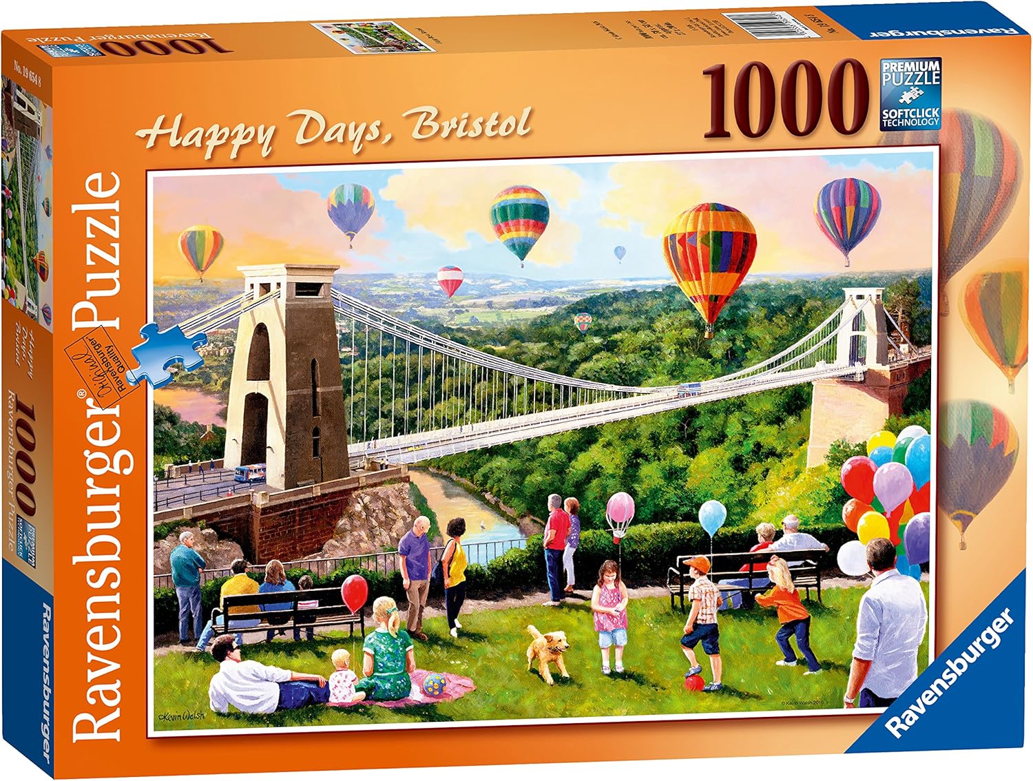 Ravensburger Happy Days - Bristol 1000pc Jigsaw Puzzle: Amazon.co.uk ...