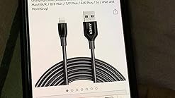 Amazon.com: Anker Powerline+ Lightning Cable (10ft) Durable and Fast ...