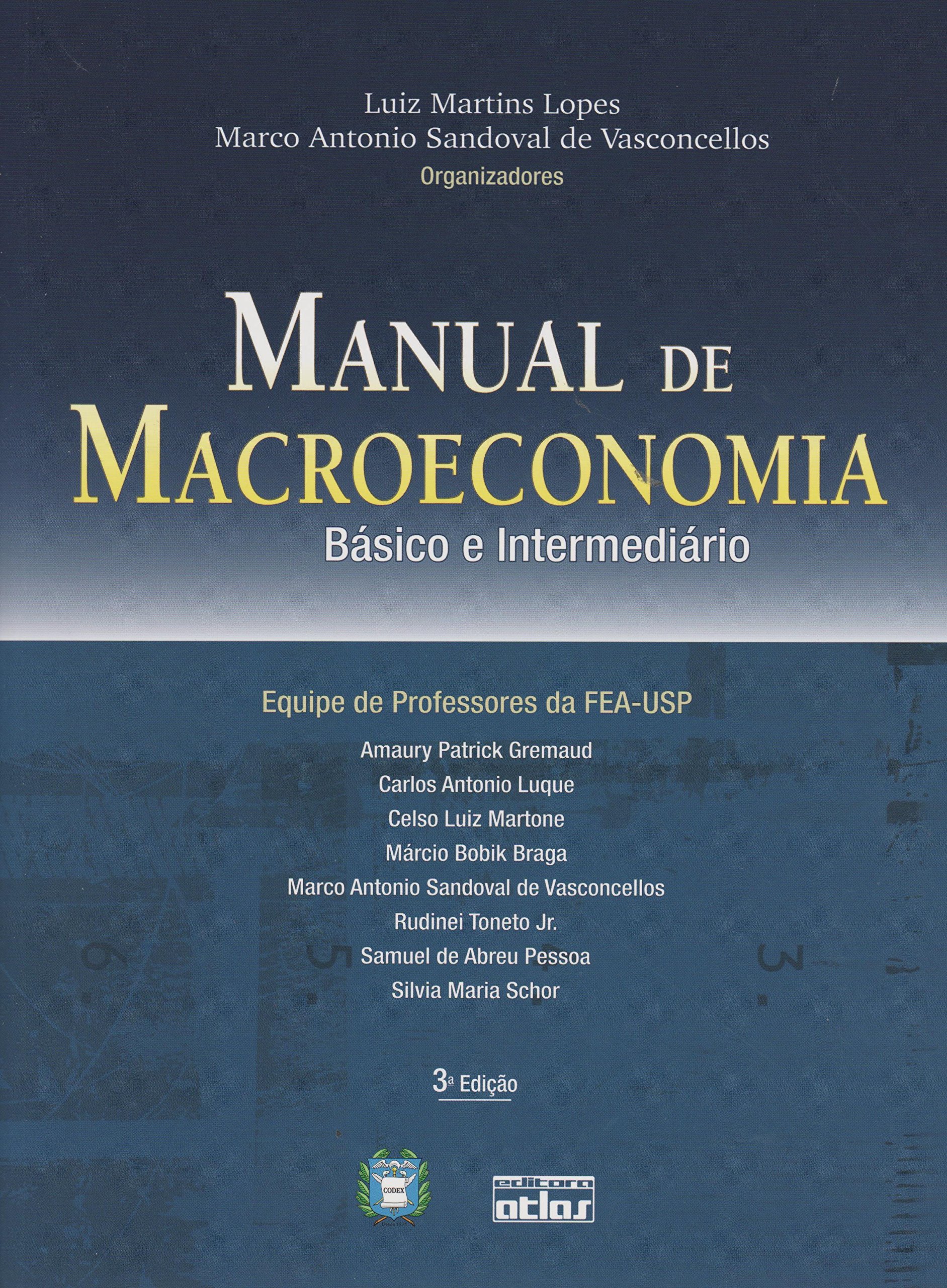 Manual de Macroeconomia. Básico e Intermediário PDF Luiz Martins Lopes