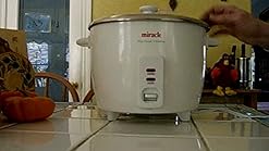 Amazon.com: Miracle Exclusives Stainless Steel Rice Cooker Model ME81 ...