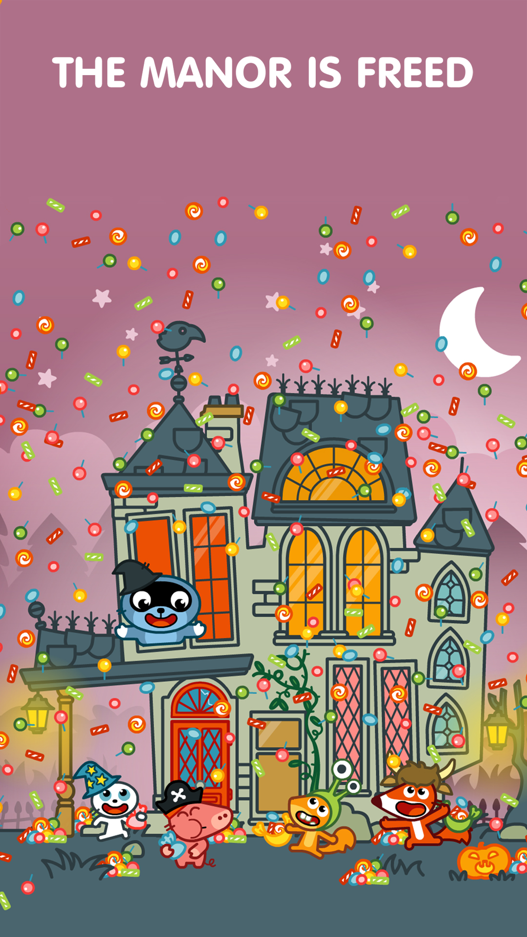 Pango Halloween Memory - spooky ghost matching game for kids 3-8 years ...