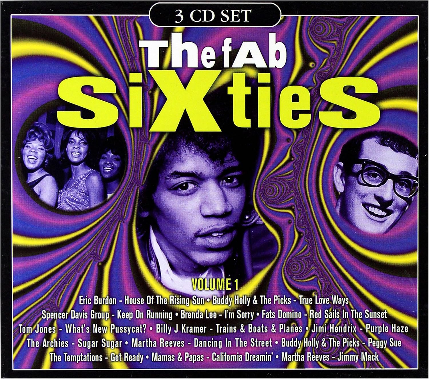 3CD The Fab Sixties: Amazon.co.uk: CDs & Vinyl