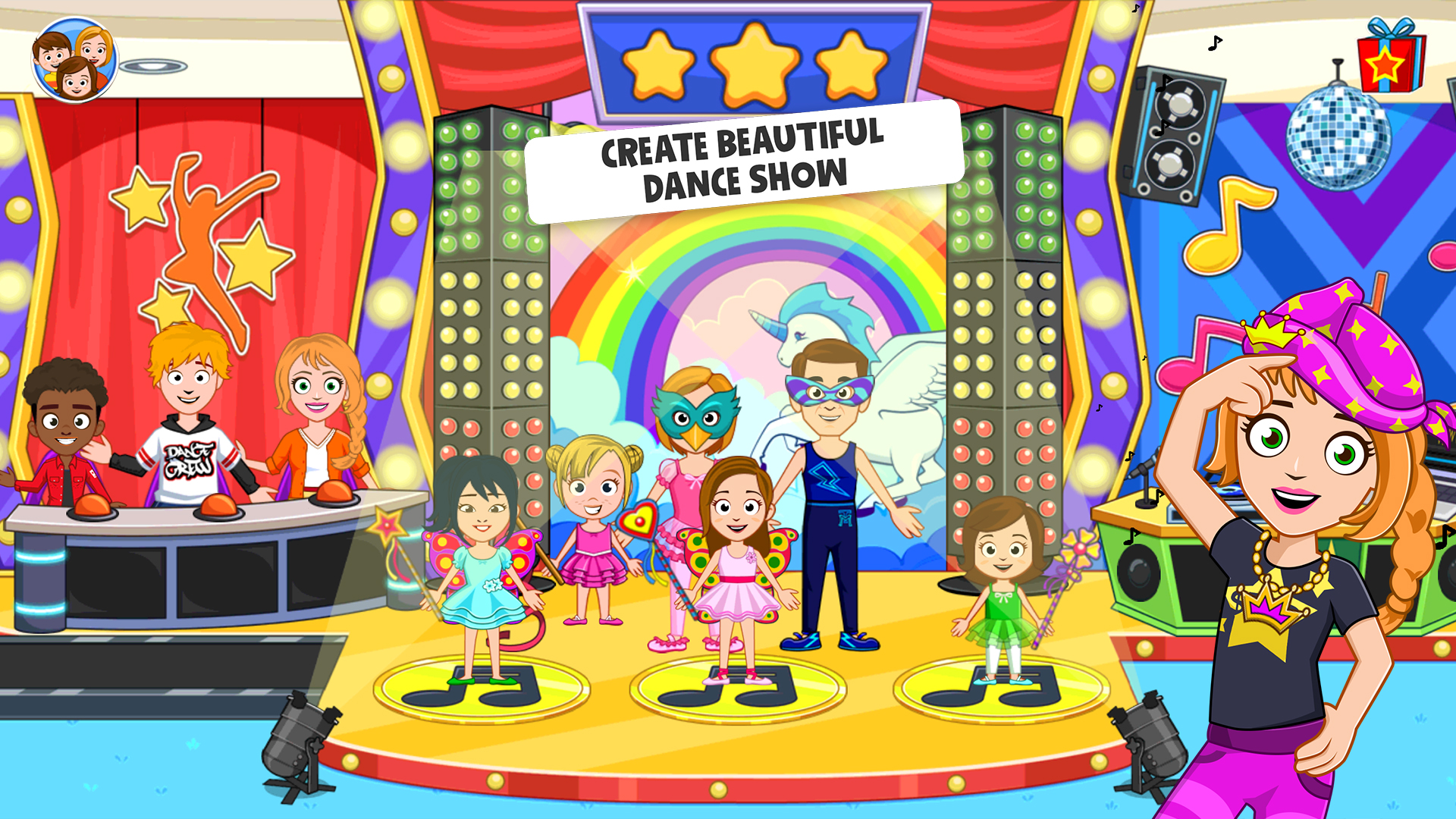 My Town : Dance School. Girls Pretend Dress Up Fun:Amazon.com:Appstore ...