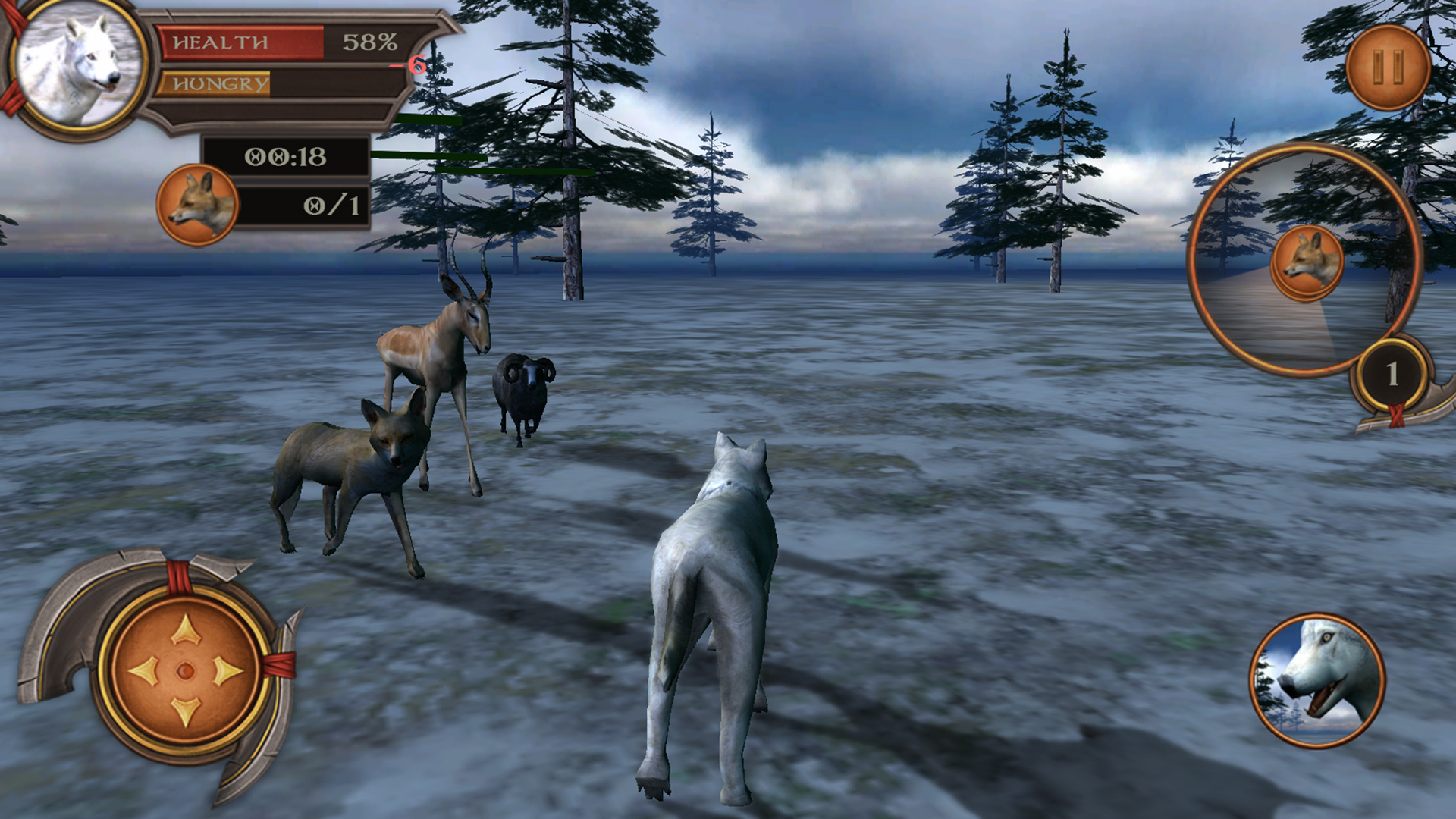 White Wolf Simulator:Amazon.com:Appstore for Android