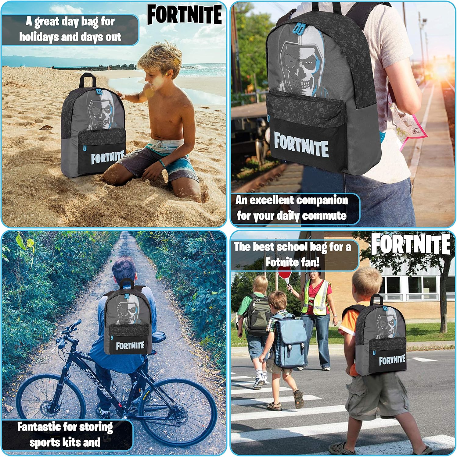 Fortnite Backpack for Boys, School Bag for Kids, Official Merchandise ...