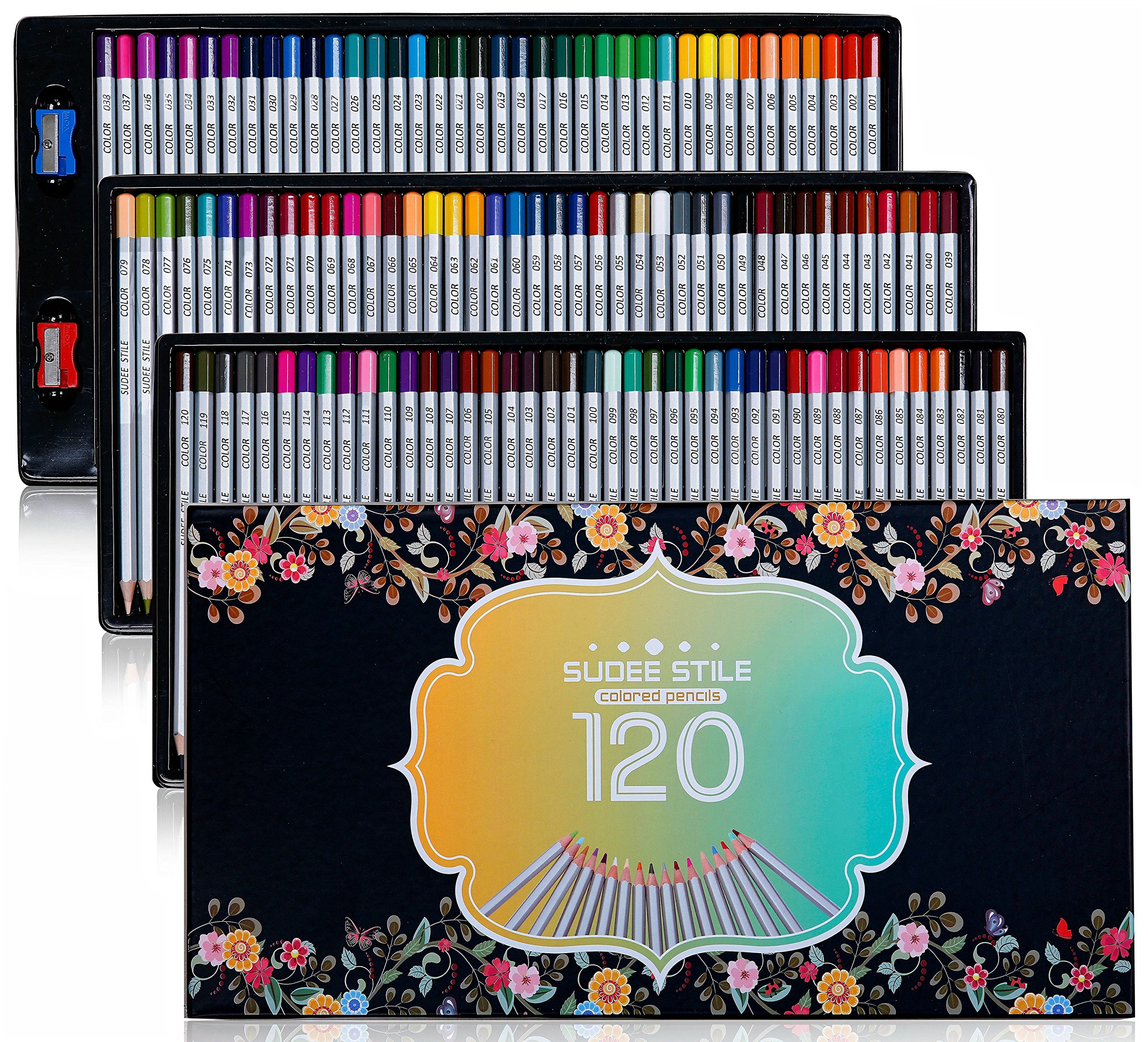 Buy SUDEE STILE Colored Pencils 120 Unique Colors No Duplicates Art buy-sudee-stile-colored-pencils-120-unique-colors-no-duplicates-art