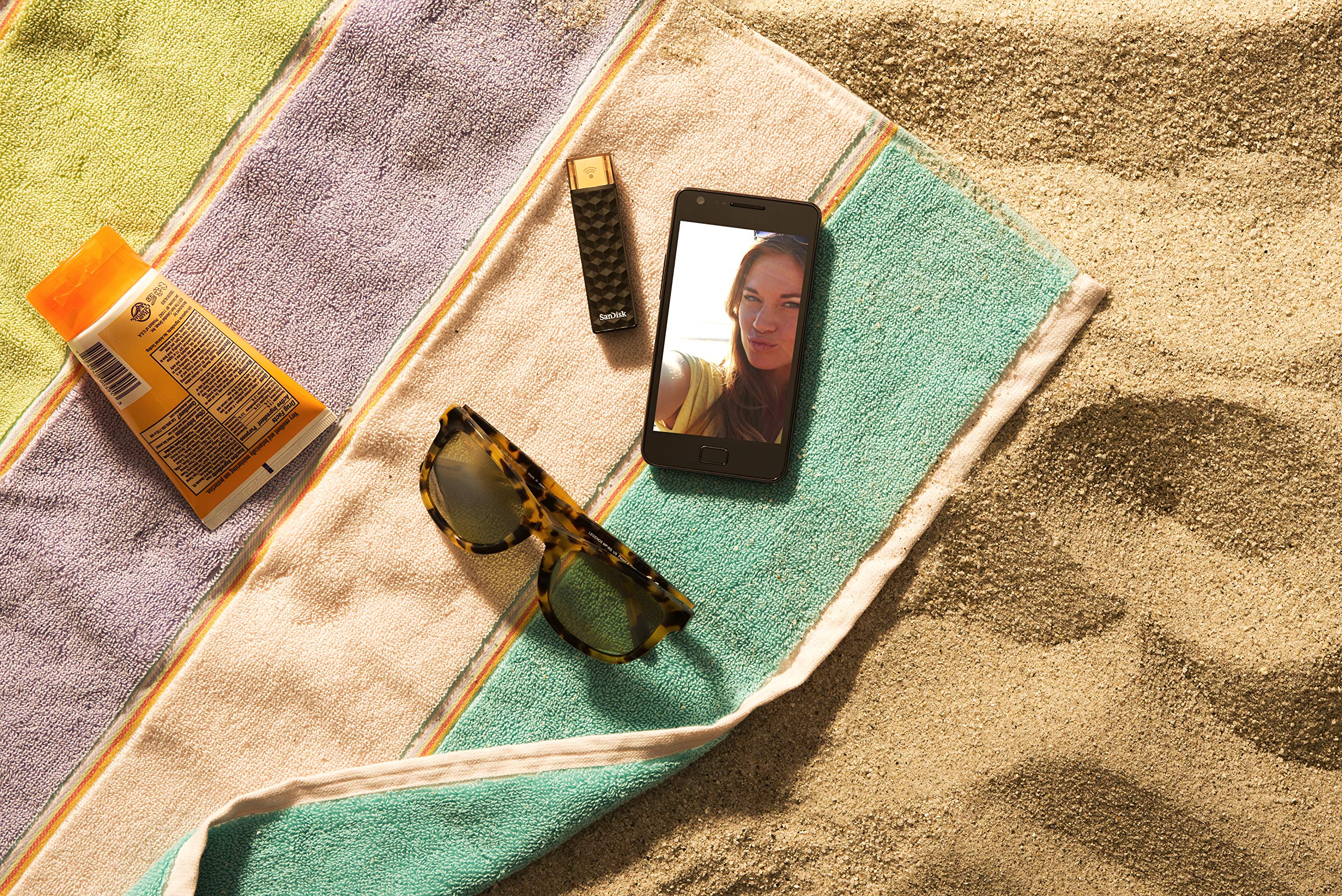 SanDisk 200GB Connect Wireless Stick Flash Drive - SDWS4-200G-G46 on ...