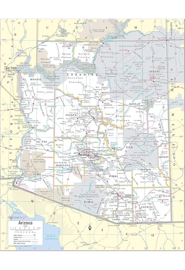 Mapa De Calles De Arizona