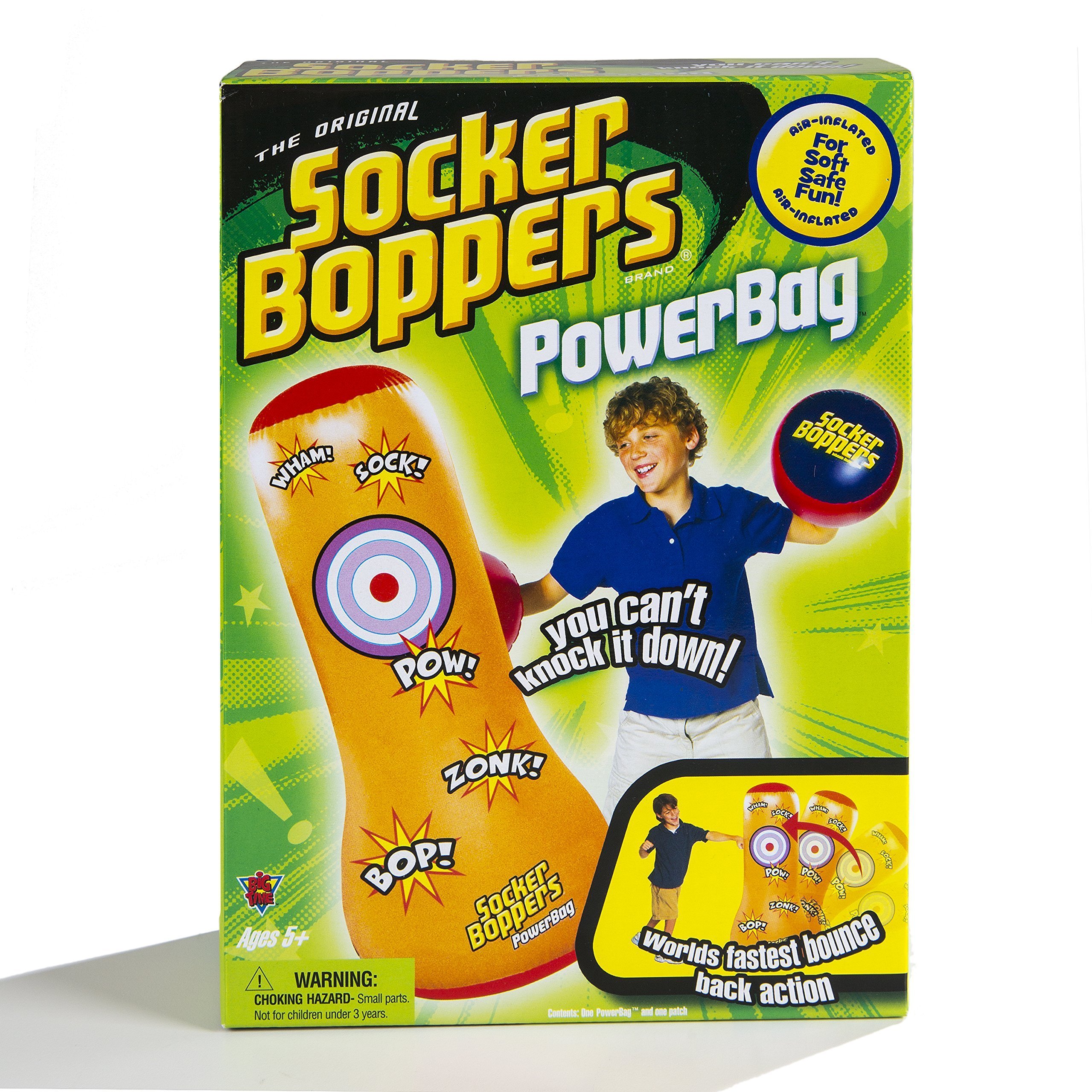 Mua Big Time Toys Socker Bopper Power Bag Standing Inflatable Punching ...