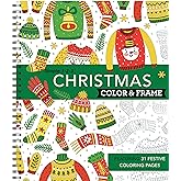 Amazon.com: Merry & Bright Holiday Coloring Book (Design Originals) A ...