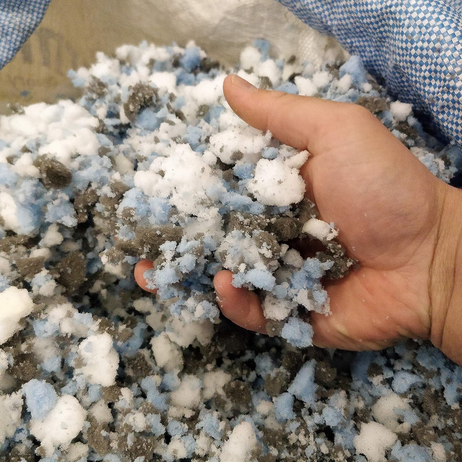 Foam Crumb - High-Quality Foam Shred - Great for Many Uses (15 kg ...