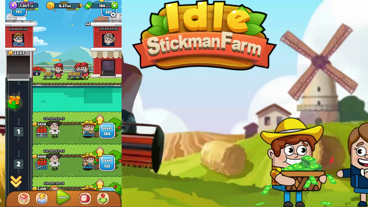 Idle Stickman Farming Tycoon: Farm Clicker Game - App on Amazon Appstore