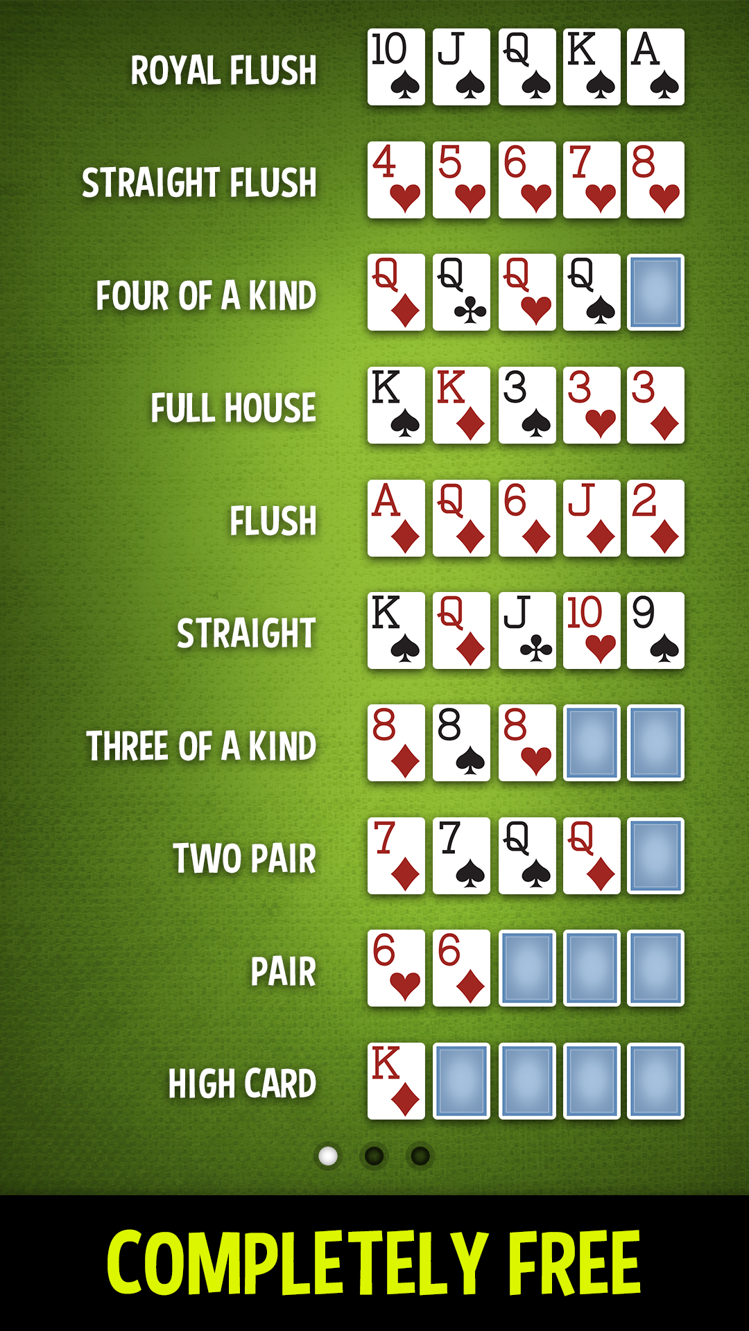 Poker Hands Learn Poker FREE Amazon it Appstore For Android