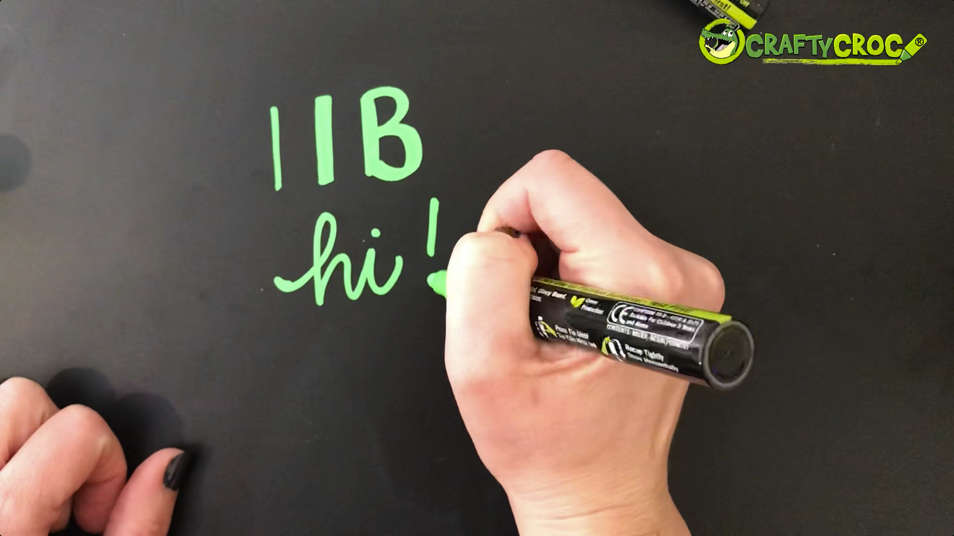 Watch Getting Started with your Crafty Croc Liquid Chalk Markers on ...