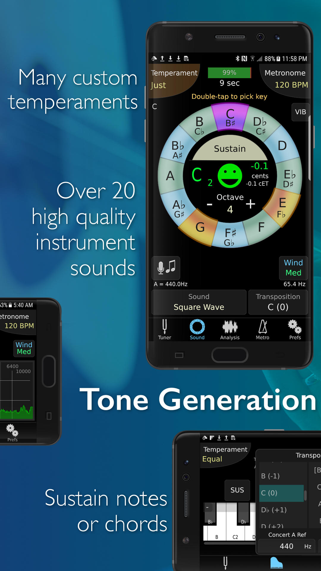TonalEnergy Tuner and Metronome:Amazon.com:Appstore for Android