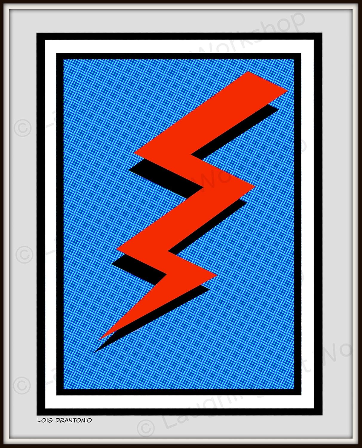 Amazon.com: Superheroes Art Comics Art Print Abstract Modern Art Print ...