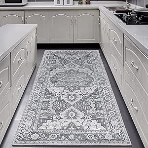 Amazon.com: MaxRugrs Machine Washable Area Rugs Runner Rubber Backing ...