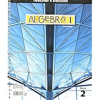 Algebra 1 Teacher Ed Grd 9: BJU Press: 9781606820469: Amazon.com: Books