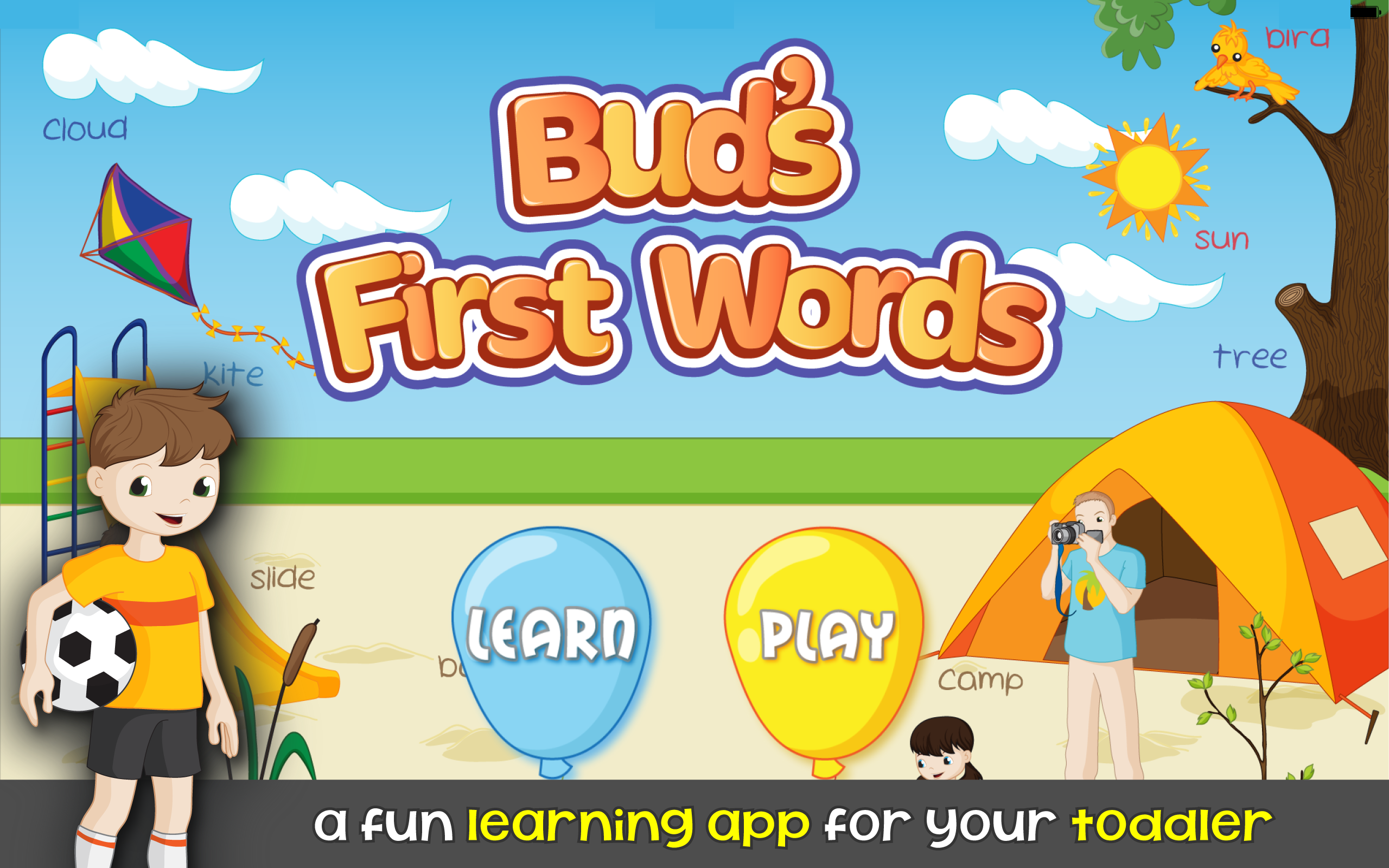 Bud's First Words - Vocabulary and Reading Games for Kids (English ...