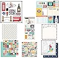 Amazon.com: Scrapbook Customs Themed Paper and Stickers Scrapbook Kit ...