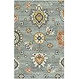Amazon.com: Maples Rugs Reggie Floral Kitchen Rugs Non Skid Accent Area ...
