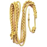 Amazon.com: US ARMY MILITARY Double Strand Shoulder RED Cord with Gold ...